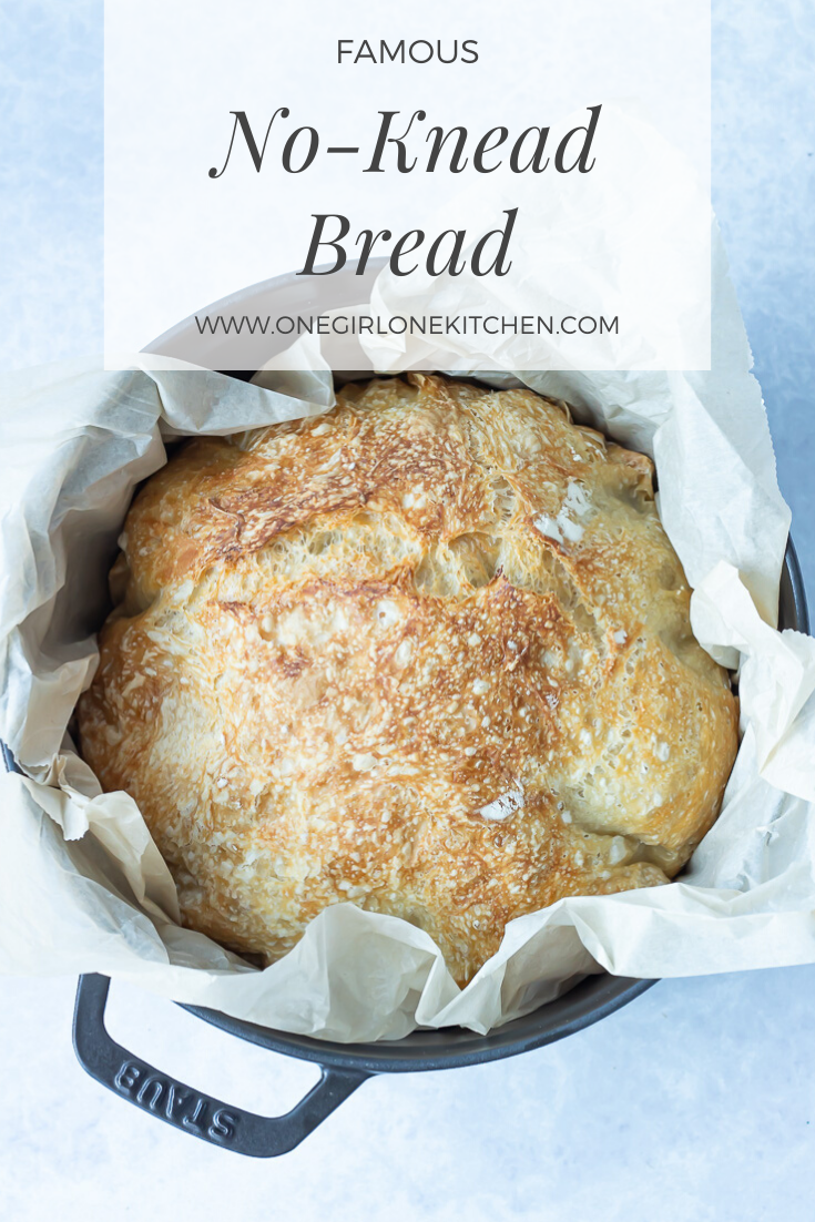 No-knead bread - One Girl. One Kitchen.