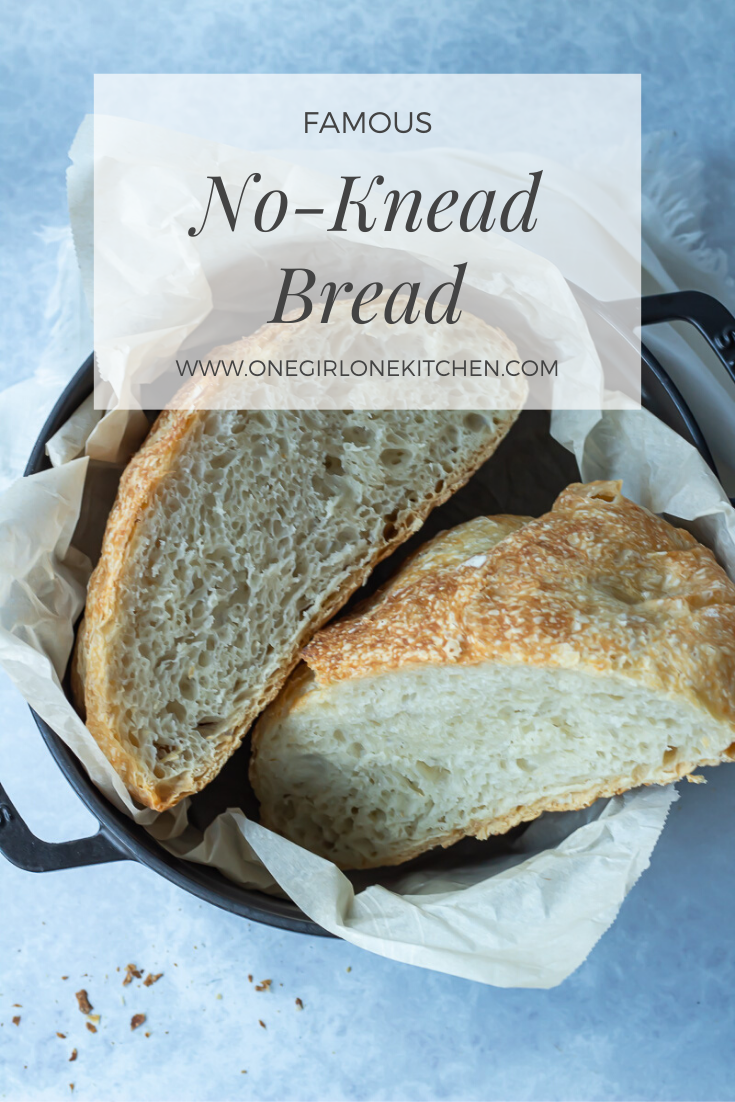 No-knead bread - One Girl. One Kitchen.