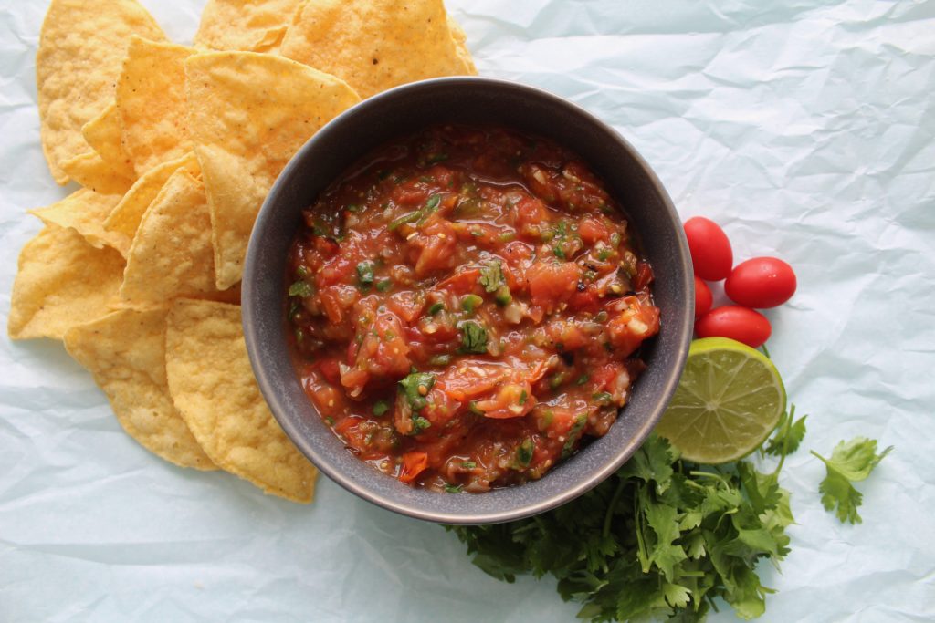 Charred salsa - One Girl. One Kitchen.